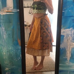 Skirts | Kariza Sari Dress Wrap | Poshmark